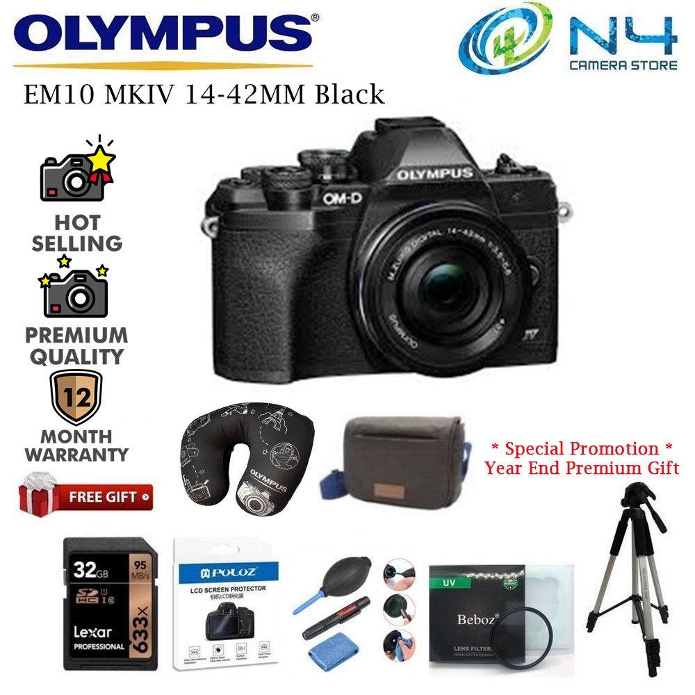 Olympus Digital Mirrorless Camera OMD EM10 MKIV / OM-D E-M10 Mark IV ...