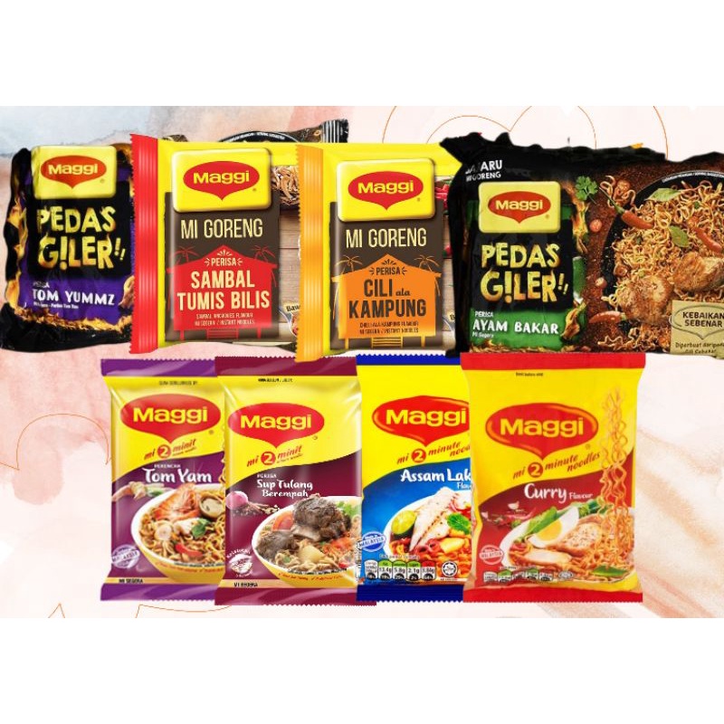 MAGGI MEE SEGERA MAGGI PELBAGAI JENIS PERISA KEDAI JIMAT DAN MURAH ...