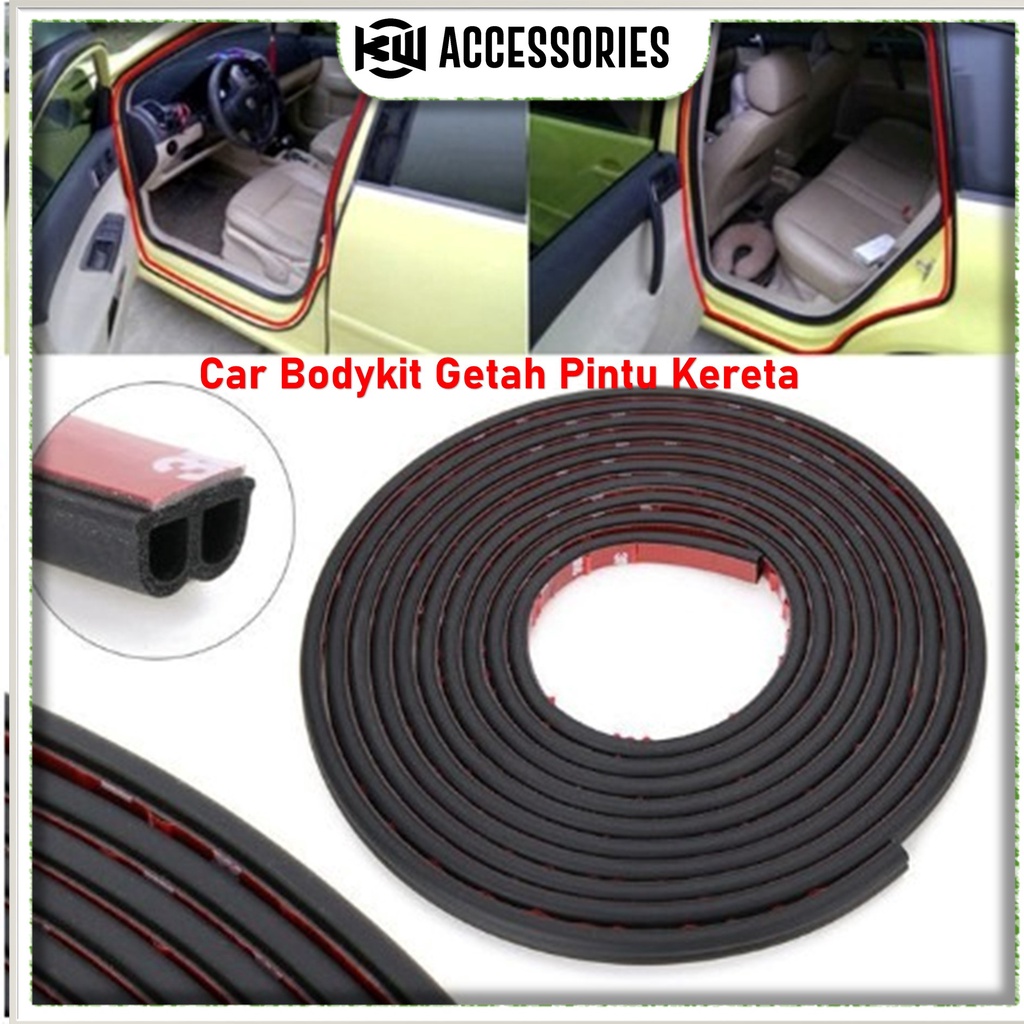 CAR BODYKIT Getah pintu kereta 4.3 METER X 10MM soundproof door car ...