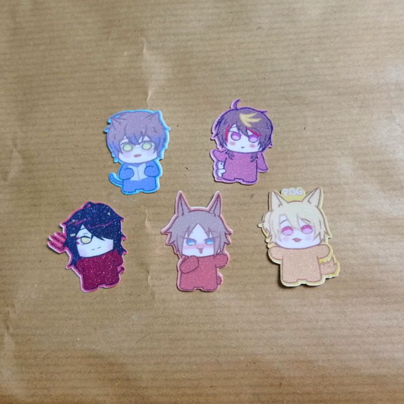 NIJISANJI EN LUXIEM Chibi Sticker Set | Shopee Malaysia