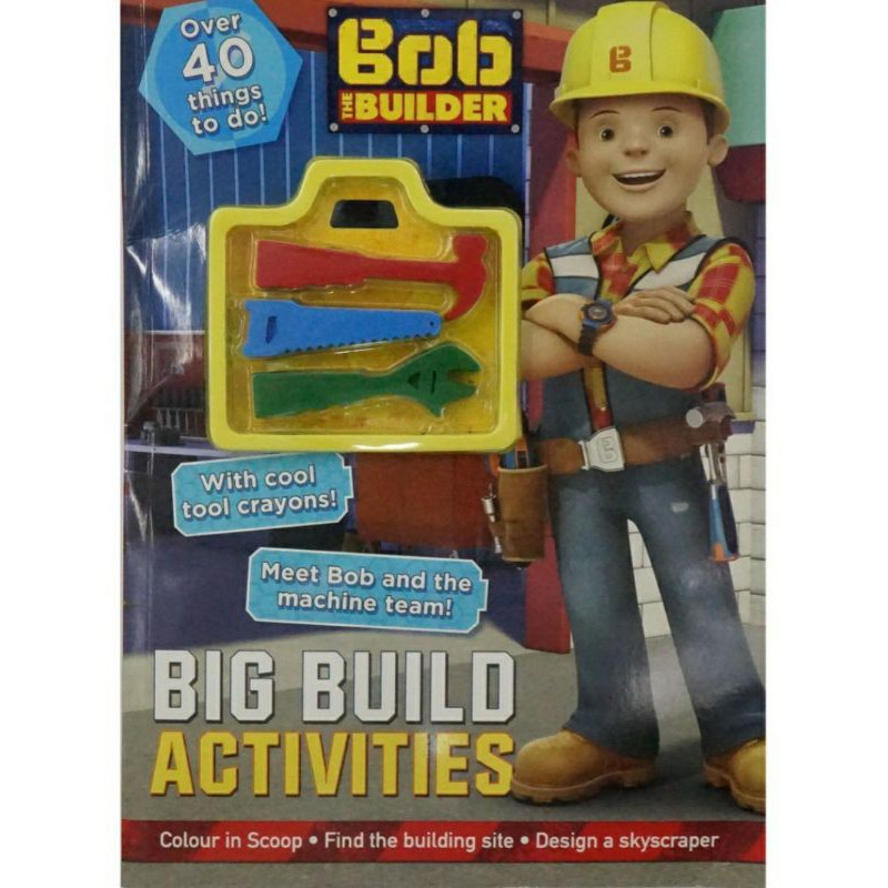 Bob The Builder Activities Book | Shopee Malaysia