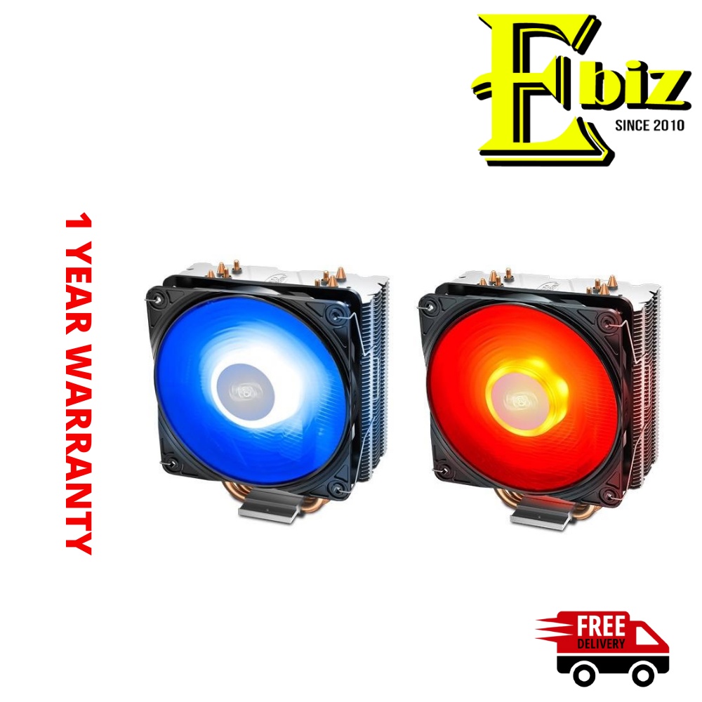 DEEPCOOL Gammaxx 400 V2 CPU Cooler Red | Blue | Shopee Malaysia
