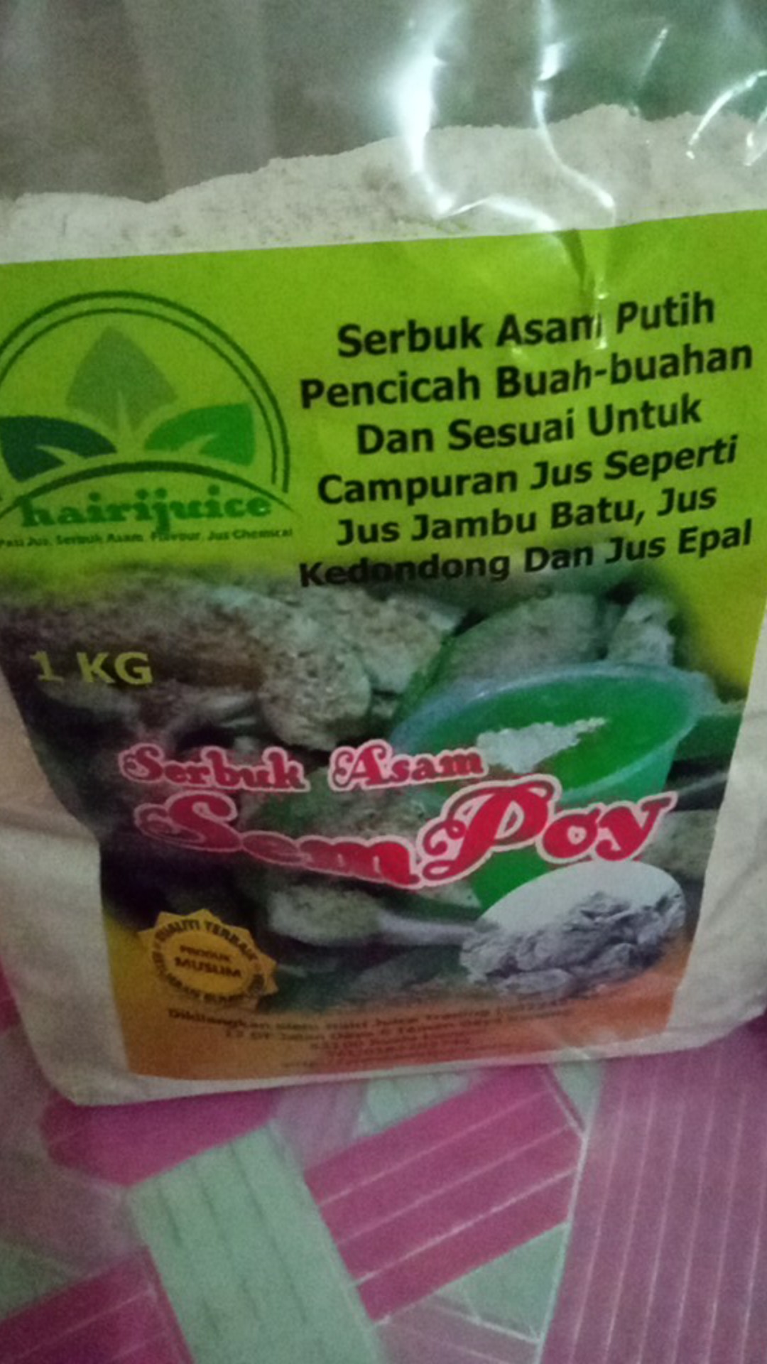 Serbuk Asam Boi Putih SEMPOY Pencicah Buah | Shopee Malaysia