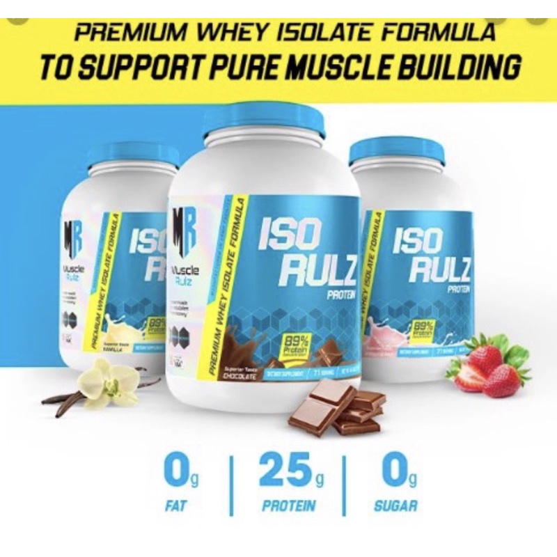 Muscle Rulz Whey Rulz Protein 5lbs - Chocolate | Shopee Malaysia