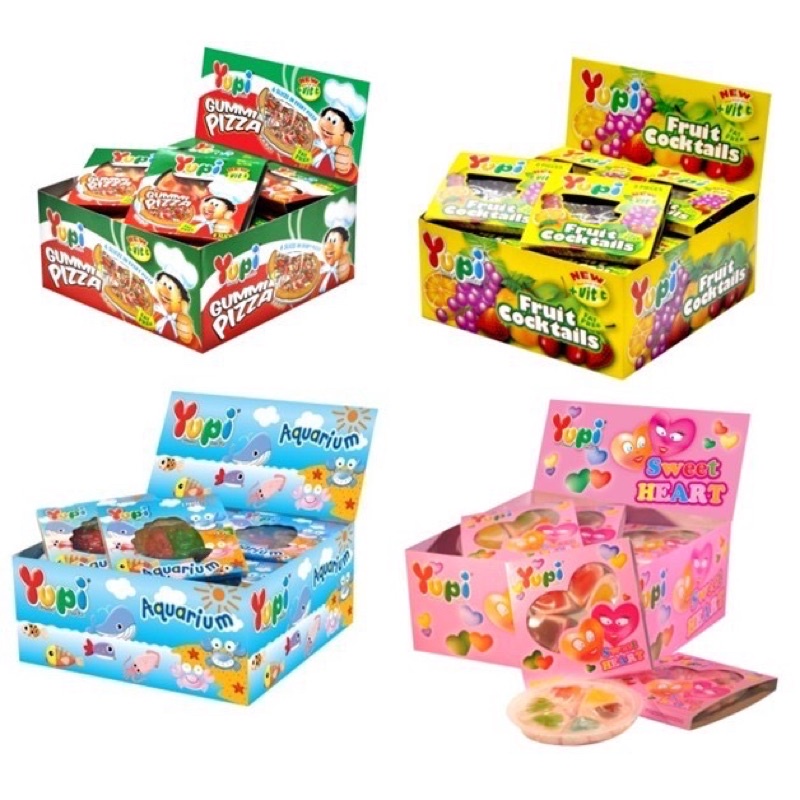 Yupi Mini Gummy Pizza / Fruit Cocktails ( 12pcs X 15g) | Shopee Malaysia