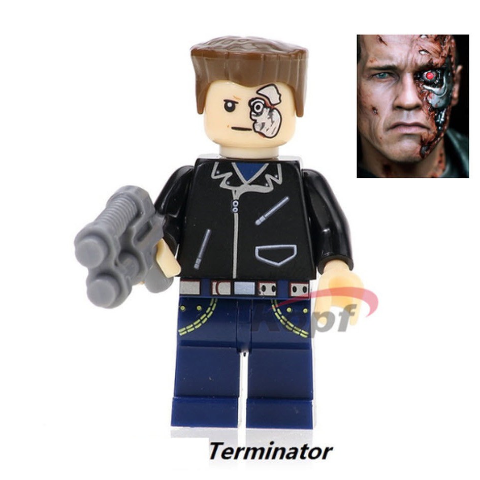 Kopf KF274 KF-274 T-800 Terminator minifigure (bricks compatible ...
