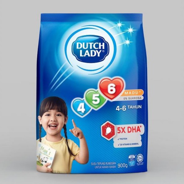 DUTCH LADY POWDER GUM 456 HONEY 850G | Shopee Malaysia
