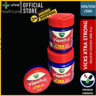 Vicks Xtra Strong Extra Strong Vapo-rub Vick Flu Relief Vaporub ...