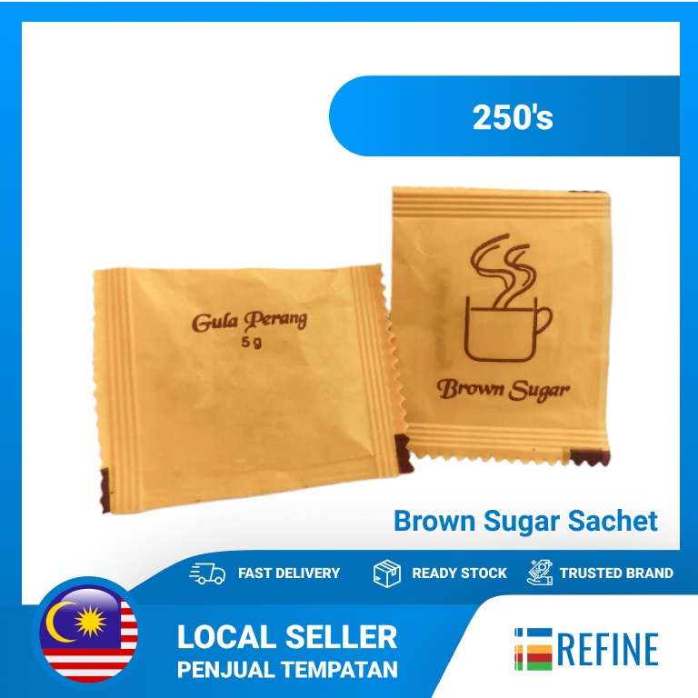 Brown Sugar Sachet (200's) | Shopee Malaysia