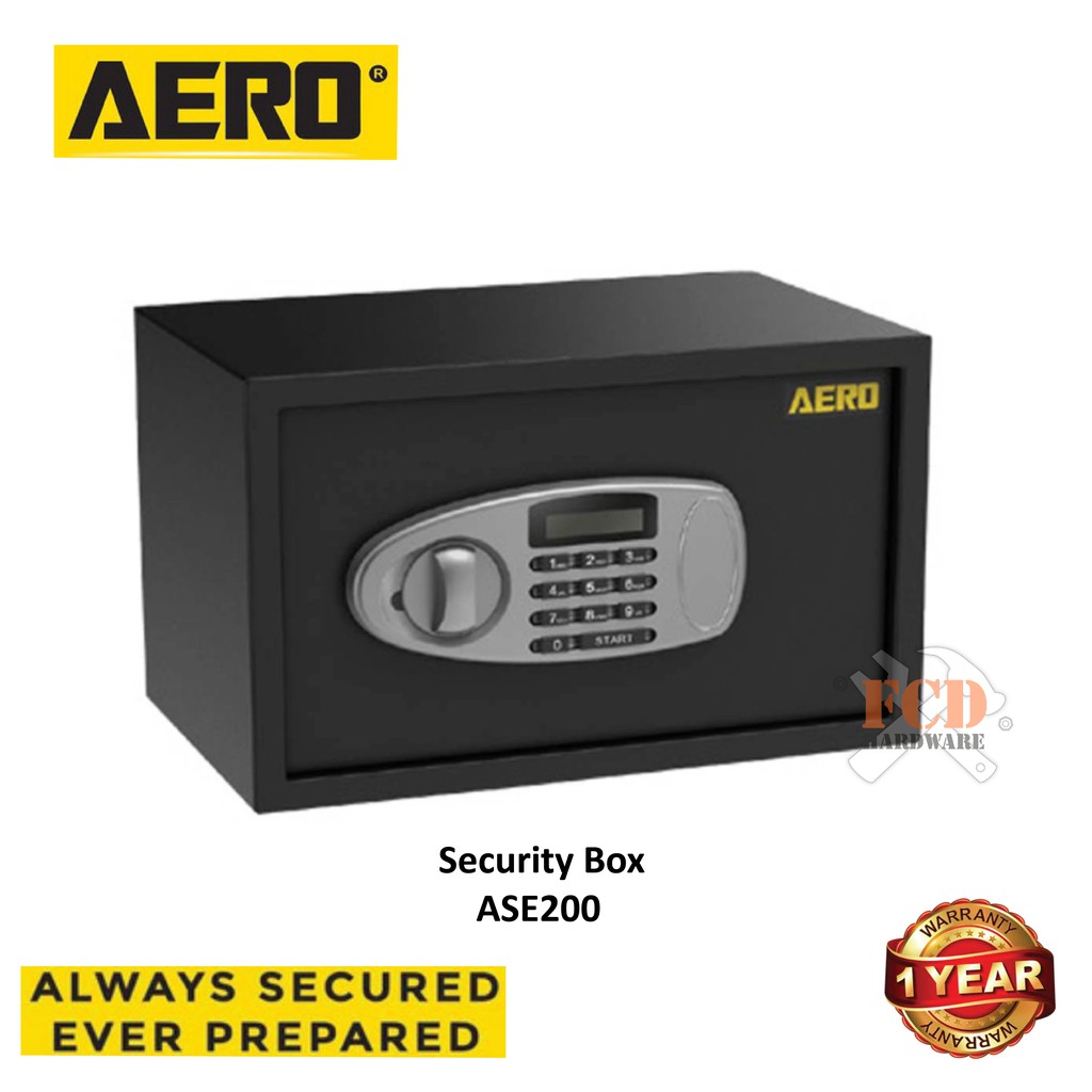 AERO ASE200 Security Box / Locker / Safety Box / Economic & Fire Safe ...