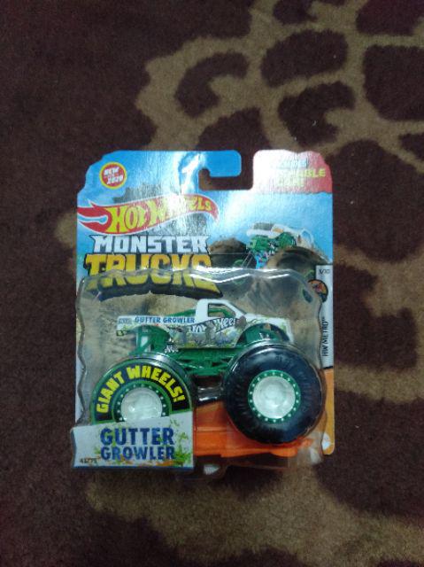 Hot Wheels Monster Trucks GUTTER GROWLER Mattel brand new | Shopee Malaysia
