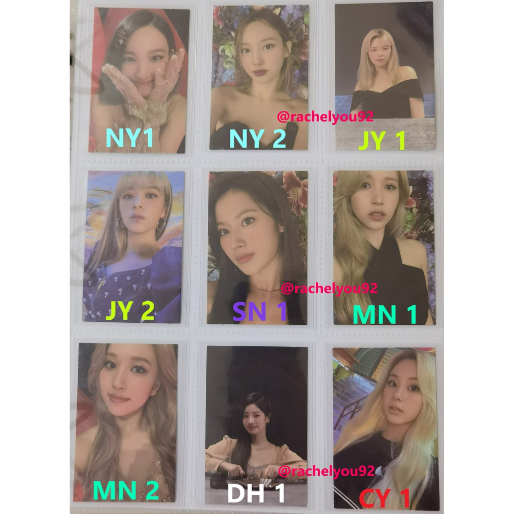 Twice nayeon jeongyeon momo sana jihyo mina dahyun chaeyoung tzuyu eyes wide open album ...