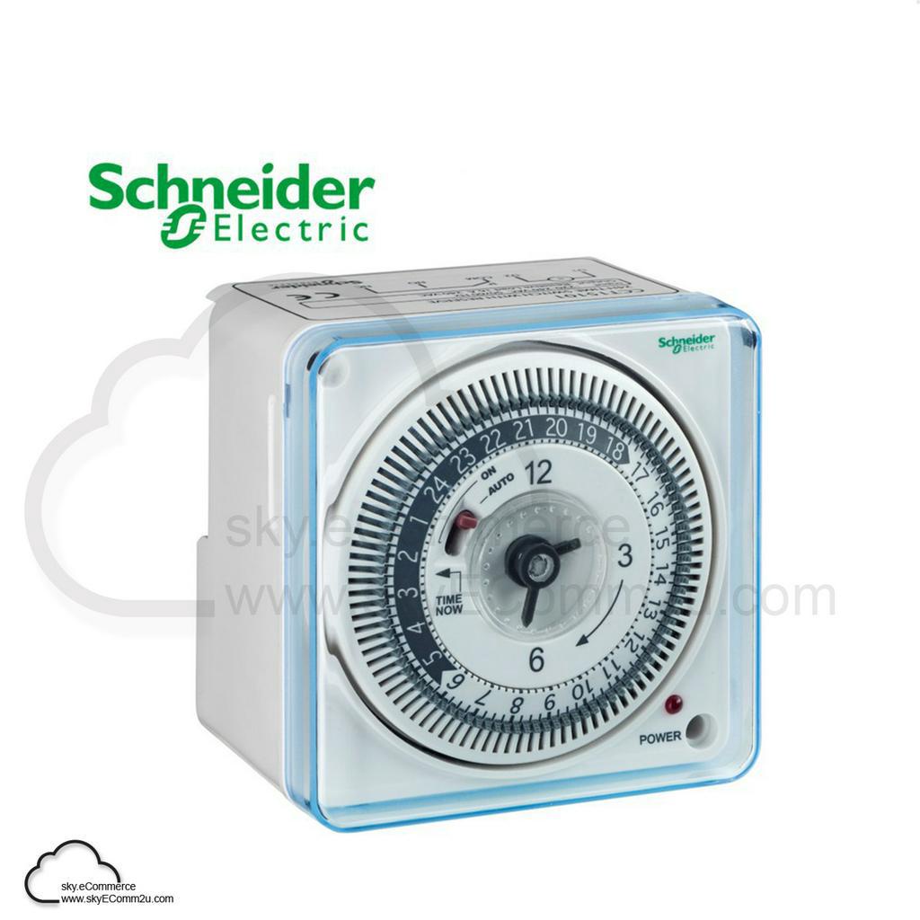 Schneider Timer CCT15101 24H 16A Time Switch / Timer With Reserve ...
