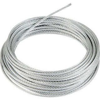 Stainless Steel Wire Rope SS304 (3mm / 4mm / 5mm / 6mm) 7X7 / 7X19 ...