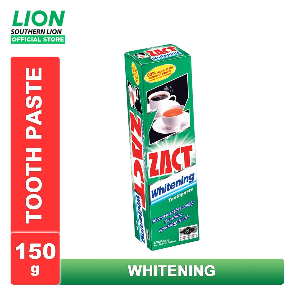 ZACT Toothpaste - Whitening (150g) | Shopee Malaysia