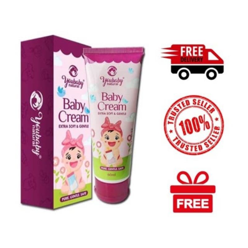 YOUBABY CREAM 60ml (Ready Stock) | Shopee Malaysia