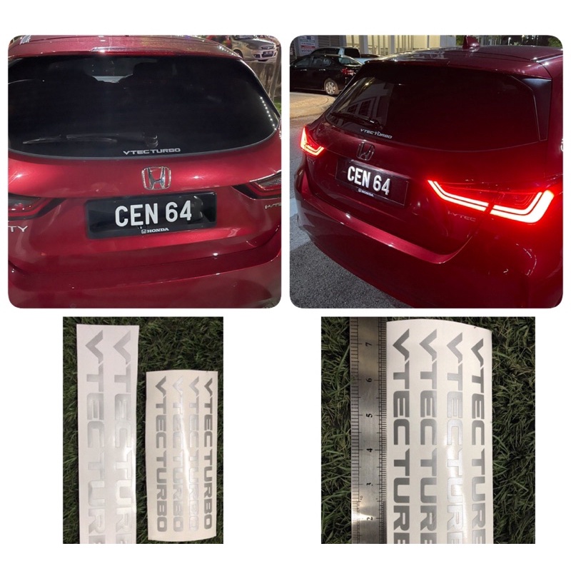 stiker window decal vtec turbo | Shopee Malaysia