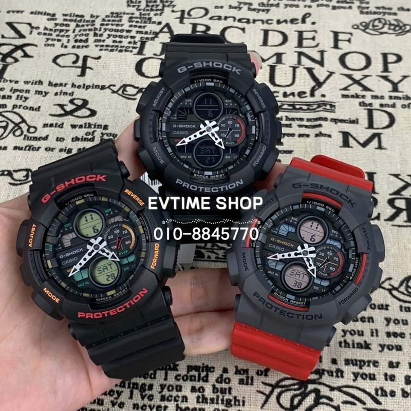 READY STOCK 100% ORIGINAL CASIO G-SHOCK GA-140-1A1DR / GA-140-1A4DR ...
