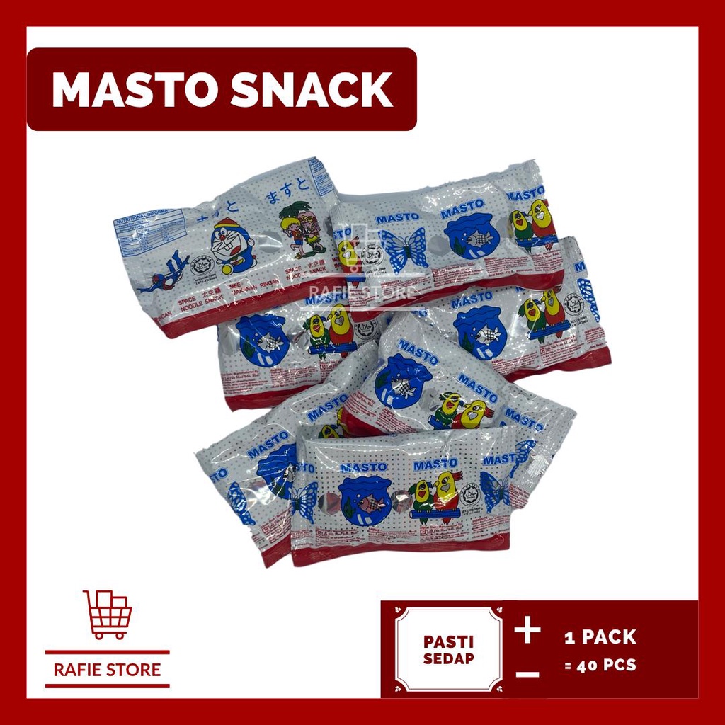 Keropok Masto Snack 40s 100% Original Sarawak | Shopee Malaysia