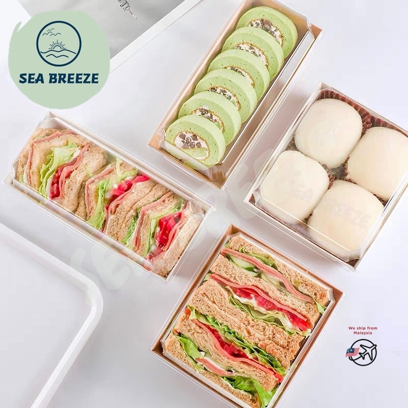 [READY STOCK]Kraft/White Paper Square and Rectangular Cake Box with ...