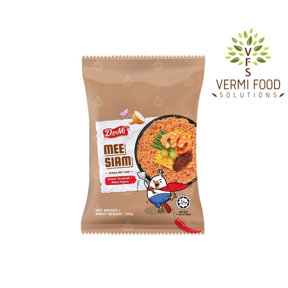 (1 Pcs) Donmi Instant Vermicelli Mee Siam Flavour 100g Loose Pack ...