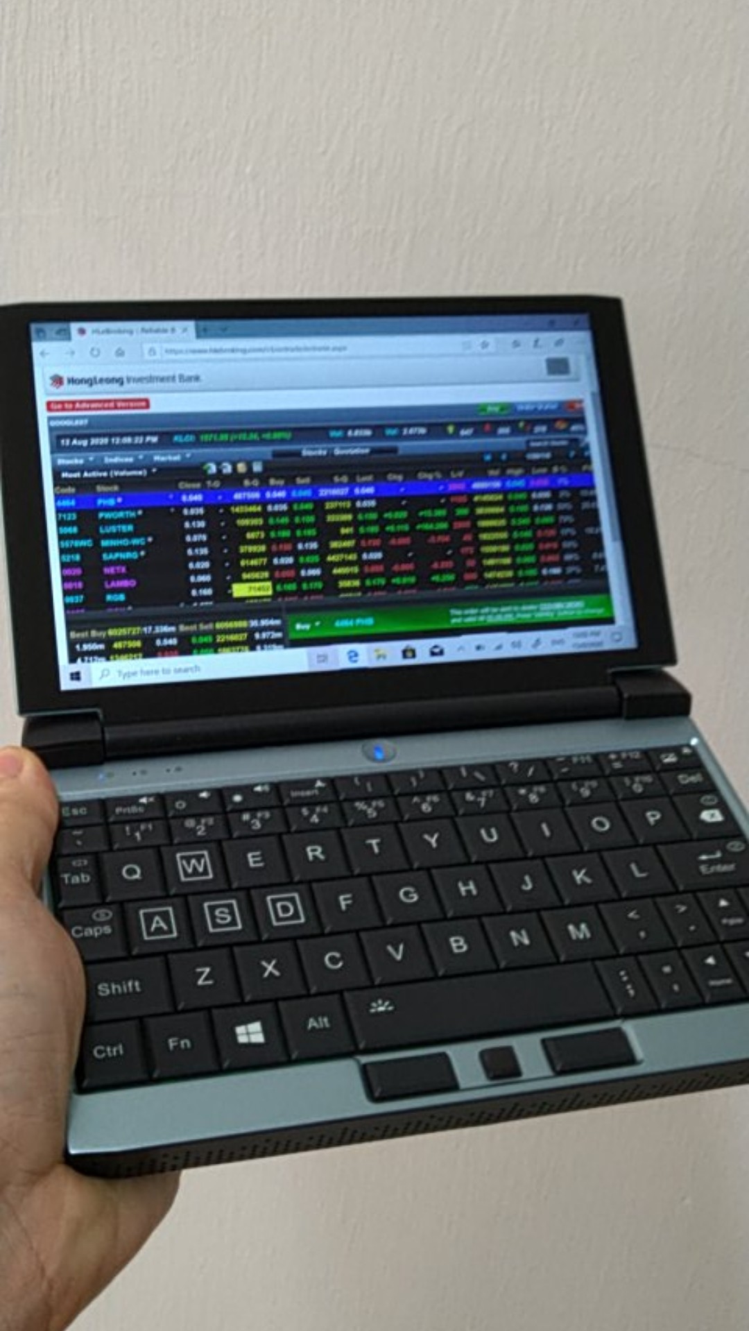 2020 7" One Netbook one GX 4G Lte WIFI6 Gaming FHD IPS i5 16GB 512 RGB ...