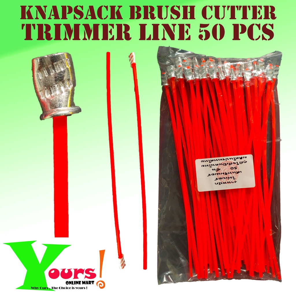THAILAND KNAPSACK BRUSH CUTTER TRIMMER LINE \ TALI PEMOTONG MESIN ...