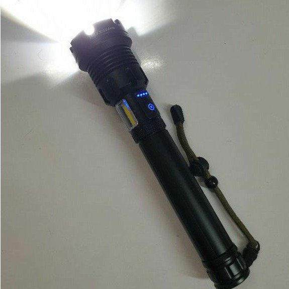Police Torchlight 50000W 2 USB Port in/out as Powerbank Japan XHP90 ...