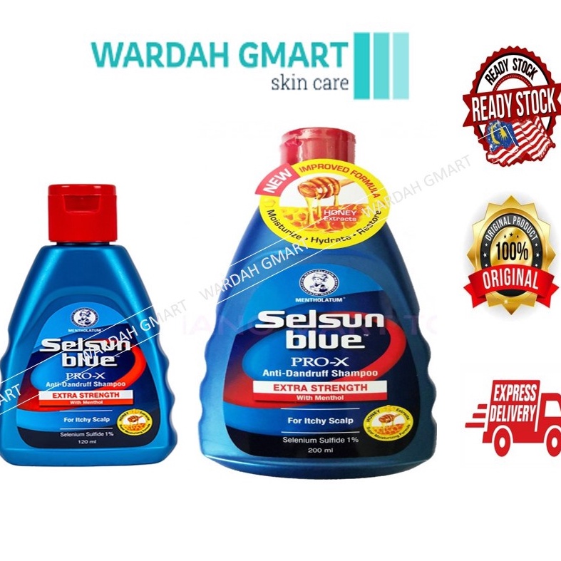 Selsun Blue Extra Strength Shampoo 120ml/200ml | Shopee Malaysia