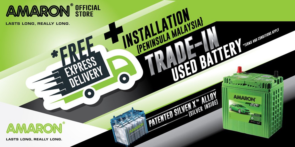 Amaron Official Store Online, September 2022 | Shopee Malaysia