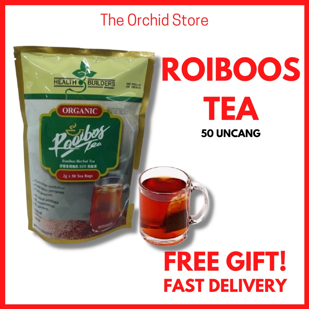 ROOIBOS TEA - TEH ORGANIK TEH UNTUK KESIHATAN | Shopee Malaysia