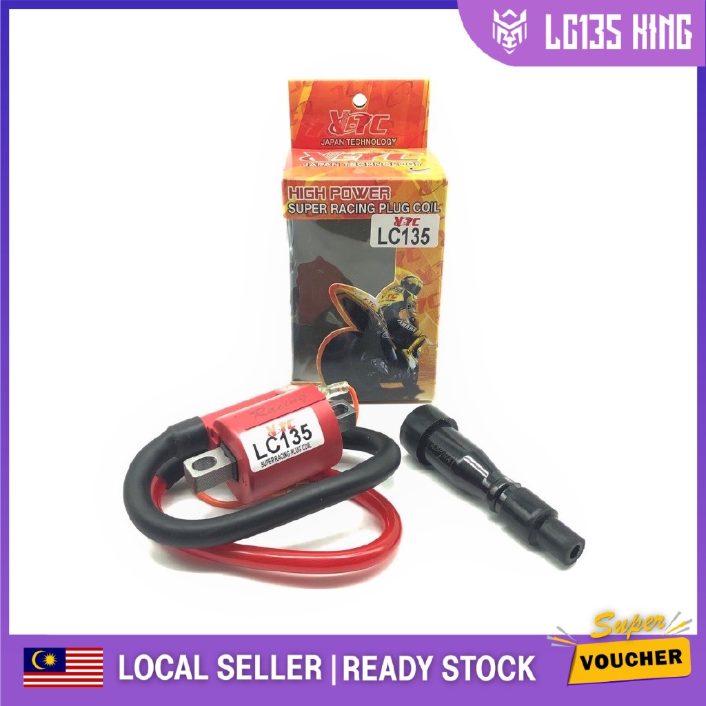 YAMAHA LC 135LC LC135 V1 V2 V3 V4 V5 V6 SUPER RACING COIL PLUG IGNITION ...