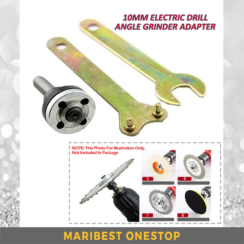 10MM ELECTRIC DRILL ANGLE GRINDER ADAPTER CONNECTING ROD ACCESSORIES ...