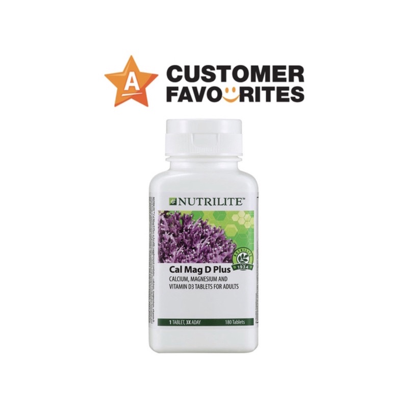 [Nutrilite] Cal Mag D Plus | Calcium Magnesium Vitamin D3 | Shopee Malaysia