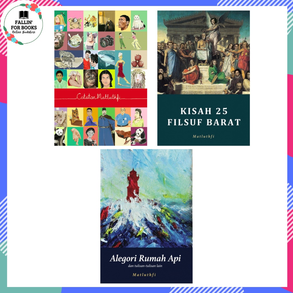 BUKU KARYA MAT LUTHFI ( CATATAN MATLUTHFI, KISAH 25 FILSUF BARAT ...