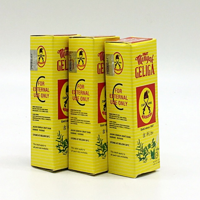 MINYAK GELIGA MEDICATED OIL 5 ml | Shopee Malaysia