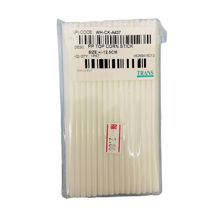 Ready Stock Trans White Lollipop Stick White Plastic Sticks White Deocr ...