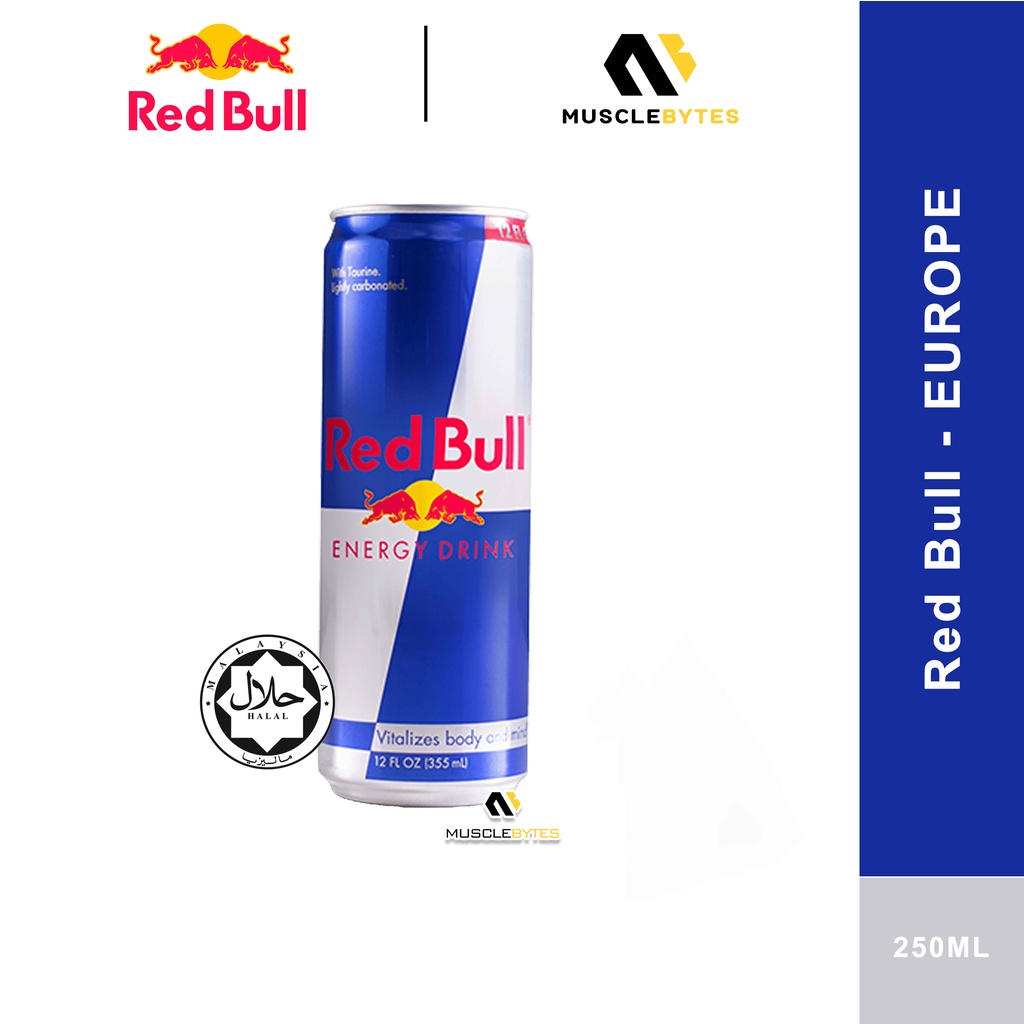 Red Bull - Energy Drink [1 Can / 1 Bottle] [Halal Energy Drink ...