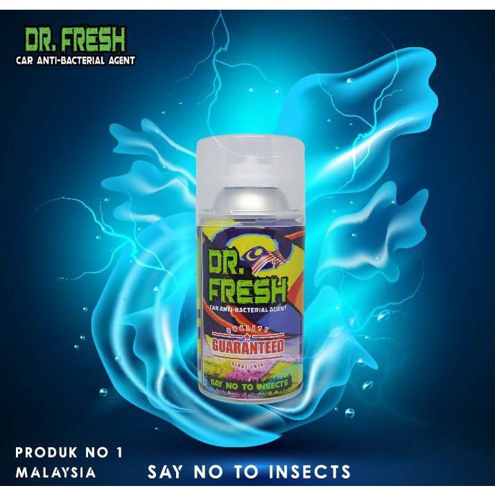 Dr Fresh insecticide pembunuh lipas lebah kutu labah didalam kereta dan ...