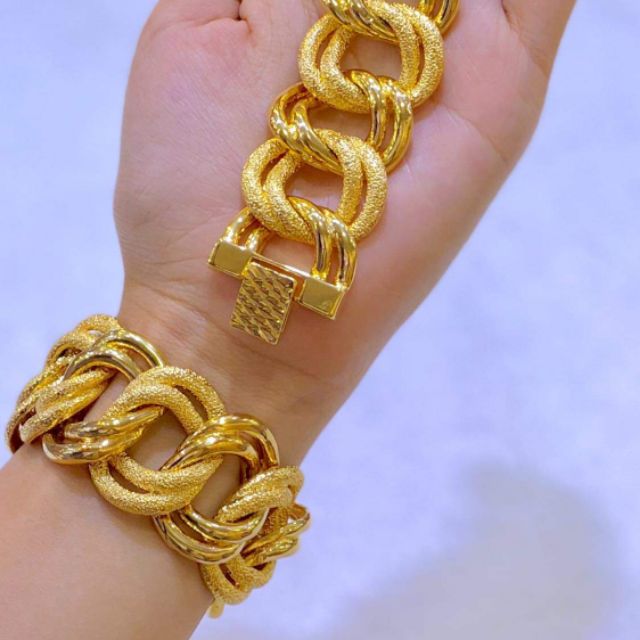 GELANG COCO SAJAT LEBAR 3CM EMAS BANGKOK | Shopee Malaysia