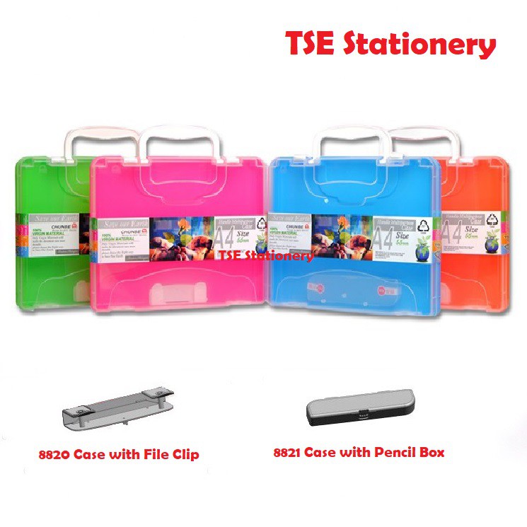 Chunbe 55mm A4 Plastic Document Case With Handle Multi Purpose Case ...