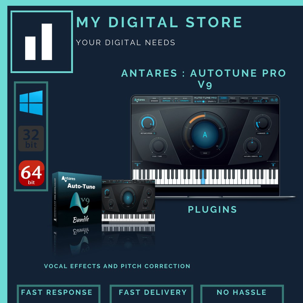 Antares Autotune Pro V9 (Windows) | Shopee Malaysia