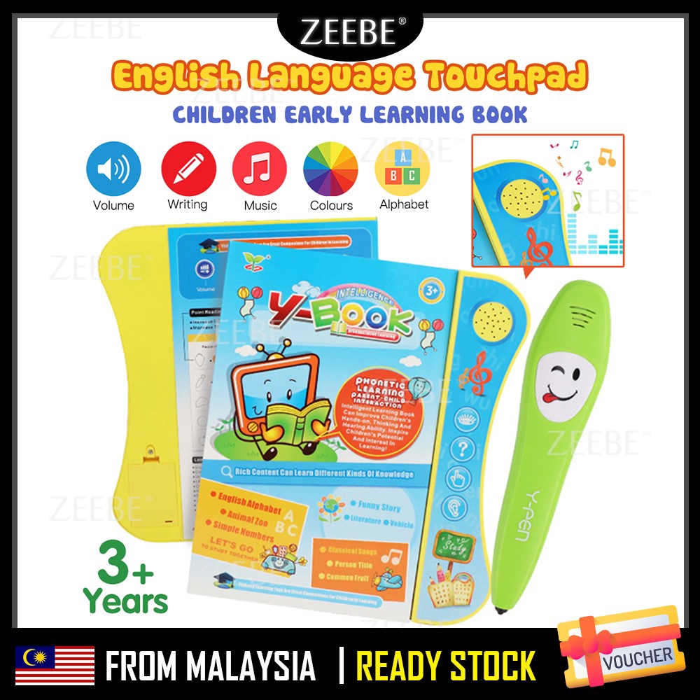 ZEEBE Kid Early Learning Colourful English Book Version Language ...