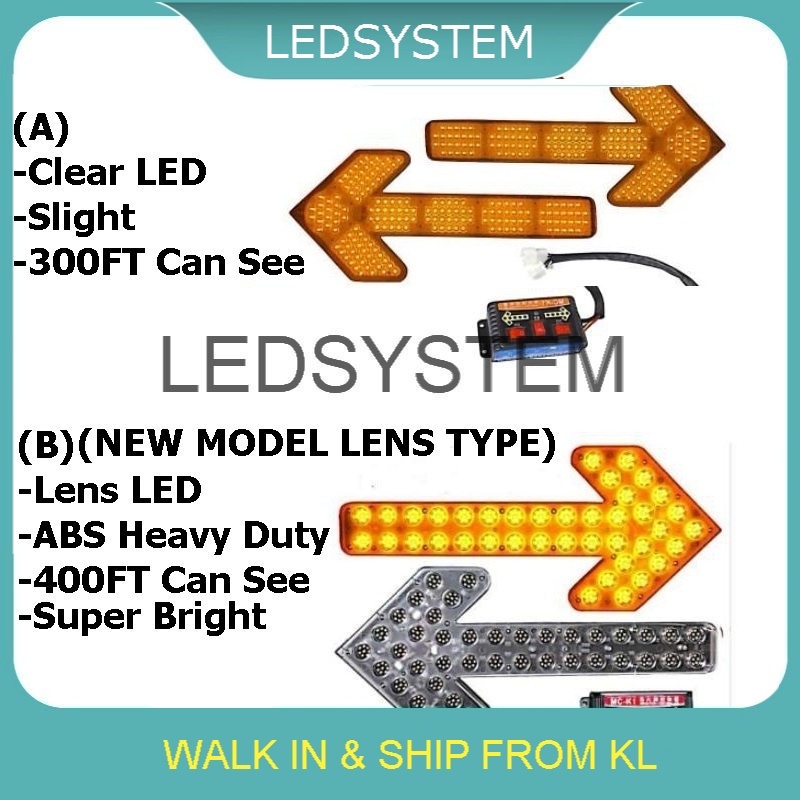 New Model LED Warning Construction Traffic Direction Arrow Sign ...