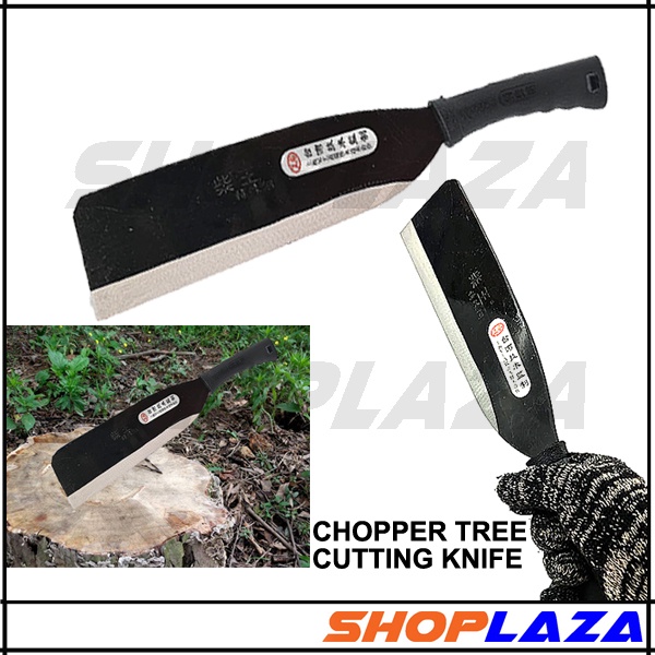 Chopper Tree Cutting Knife Bamboo Chopper Knife Hatchet Chopper Pisau ...
