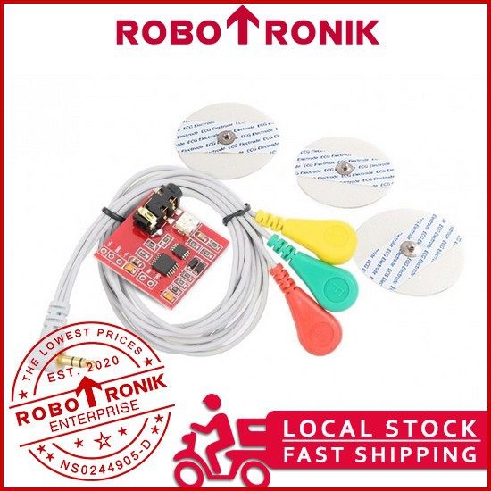 Electromyography Sensor (EMG) v3.0 Muscle Activity Monitor Kit | Shopee ...