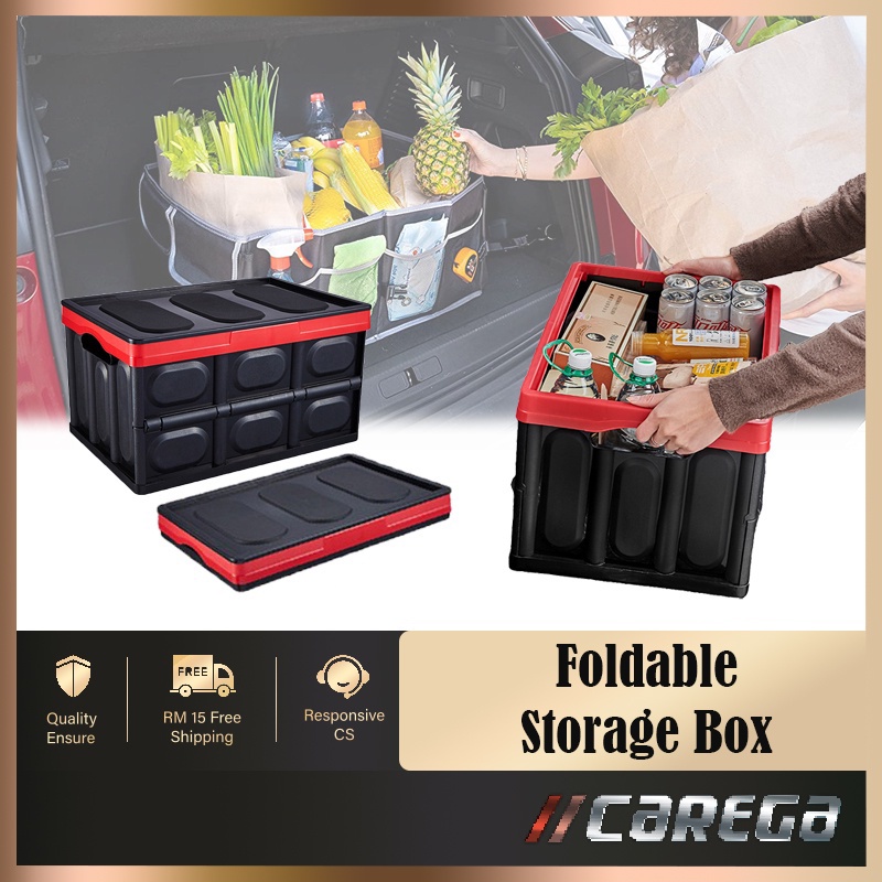 Foldable Storage Box 30L / 56L Home Organizer Vehicle Organizer Box ...