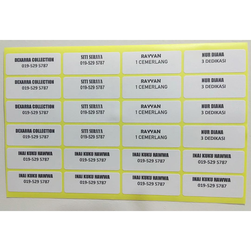 STICKER LABEL SIAP EDIT 19MM X 50MM | Shopee Malaysia