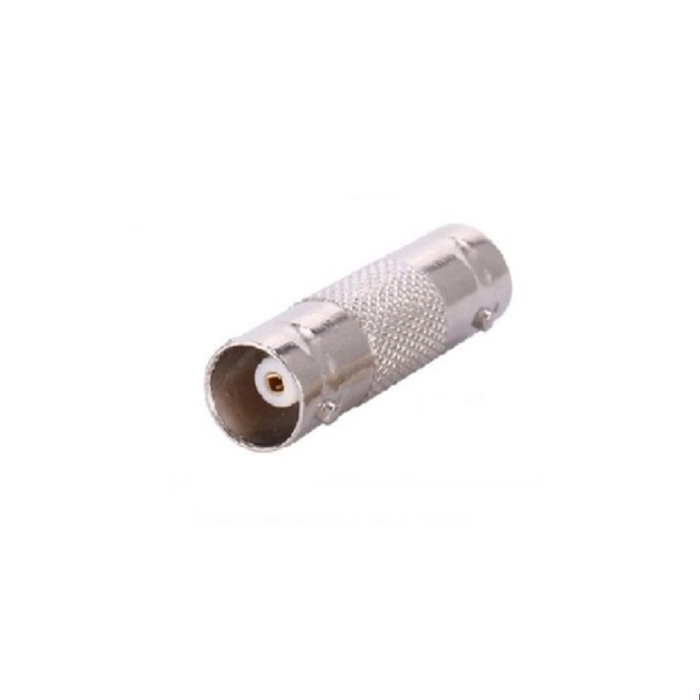 Bnc Female To Female Connector Joint Type Rg59 Rg6 Coaxial Connector For Cctv Camera Inline