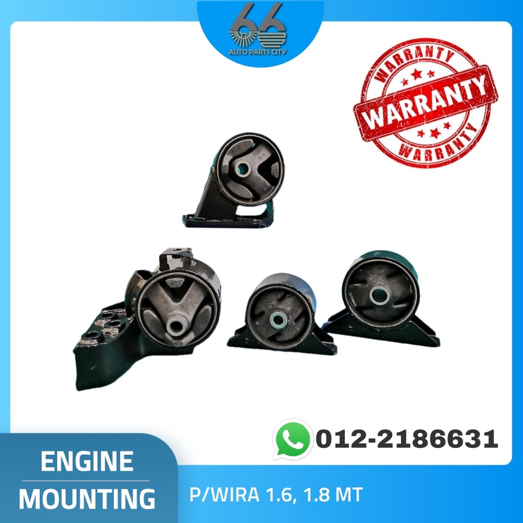ENGINE MOUNTING PROTON WIRA 1.6,1.8 AUTO/MANUAL SET (MADE IN MALAYSIA) | Shopee Malaysia